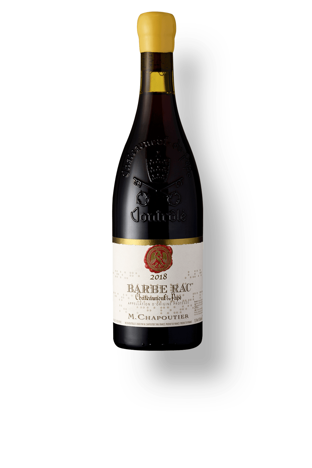 M. Chapoutier Châteauneuf-du-pape Rouge "barbe Rac" - worldwine